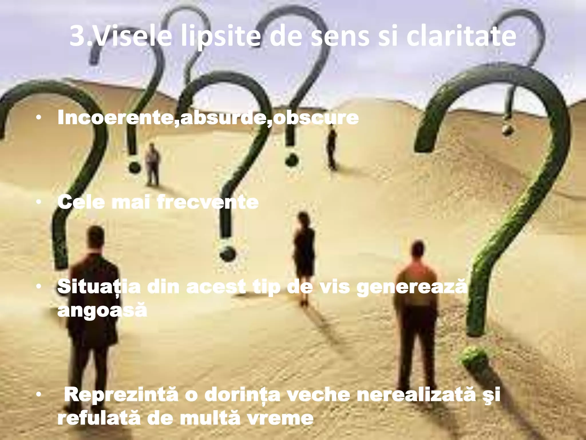 Interpretarea viselor | PPT