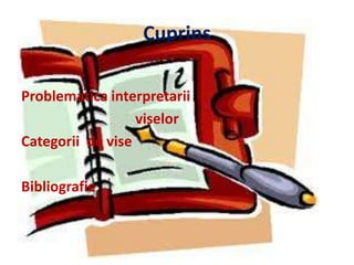 Interpretarea viselor | PPTX