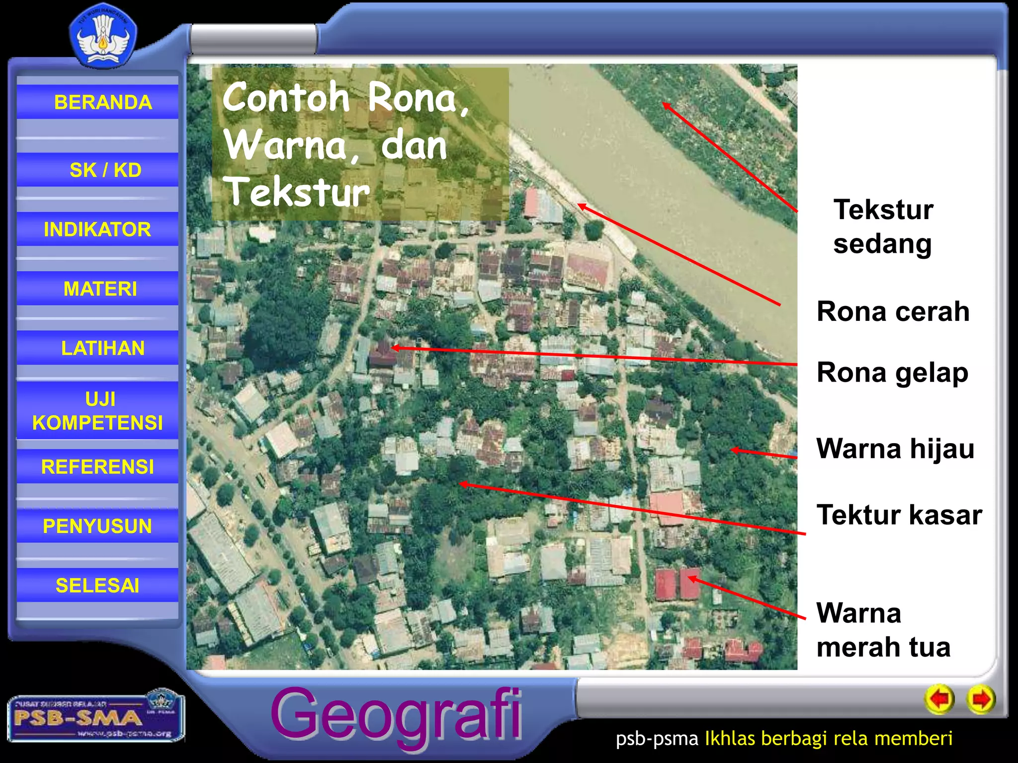 LATIHAN INTERPRETASI CITRA (GEOGRAFI SMA XII) | PPTX