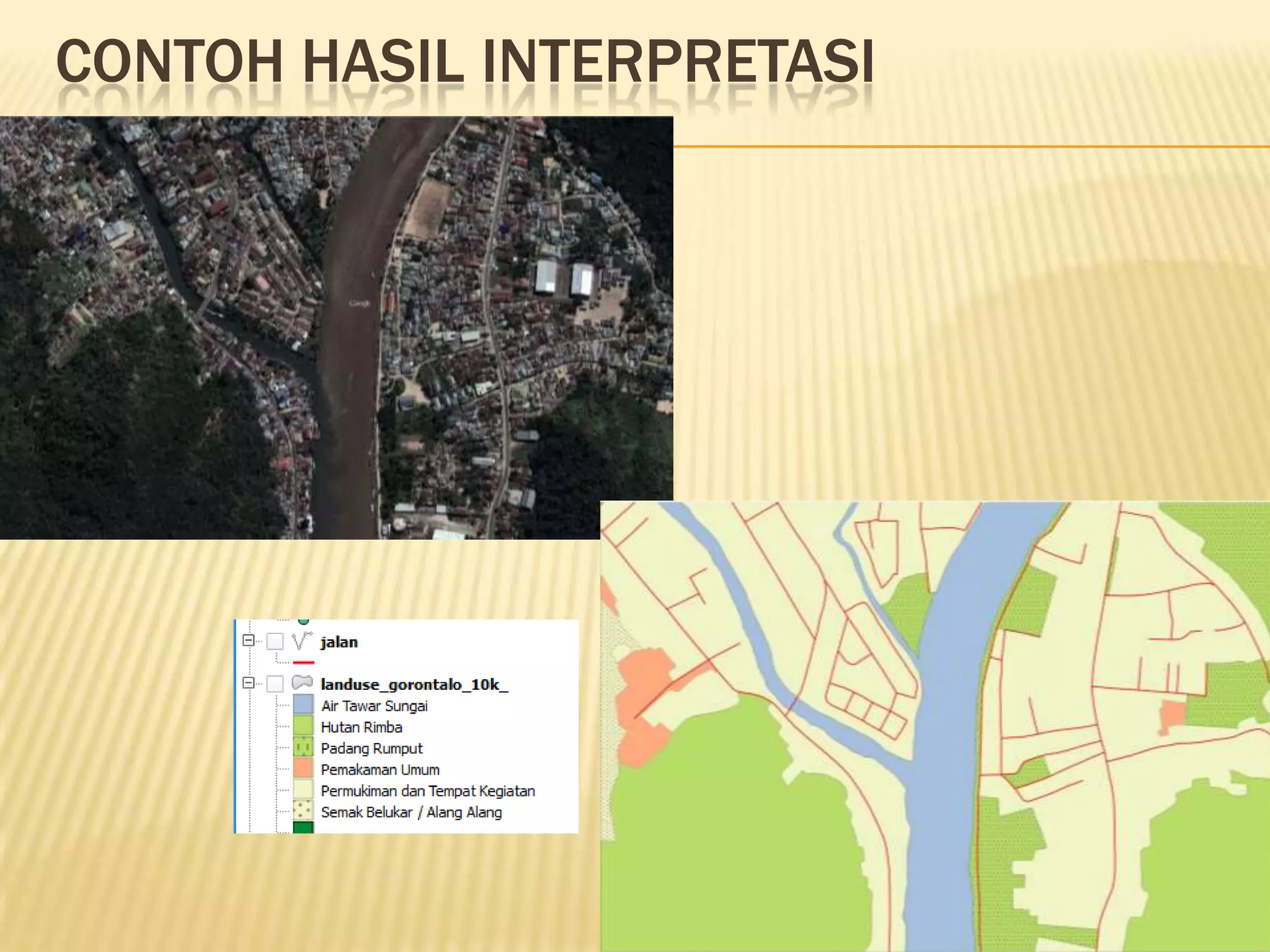 Interpretasi Citra Untuk Pemetaan Penggunaan lahan | PPTX
