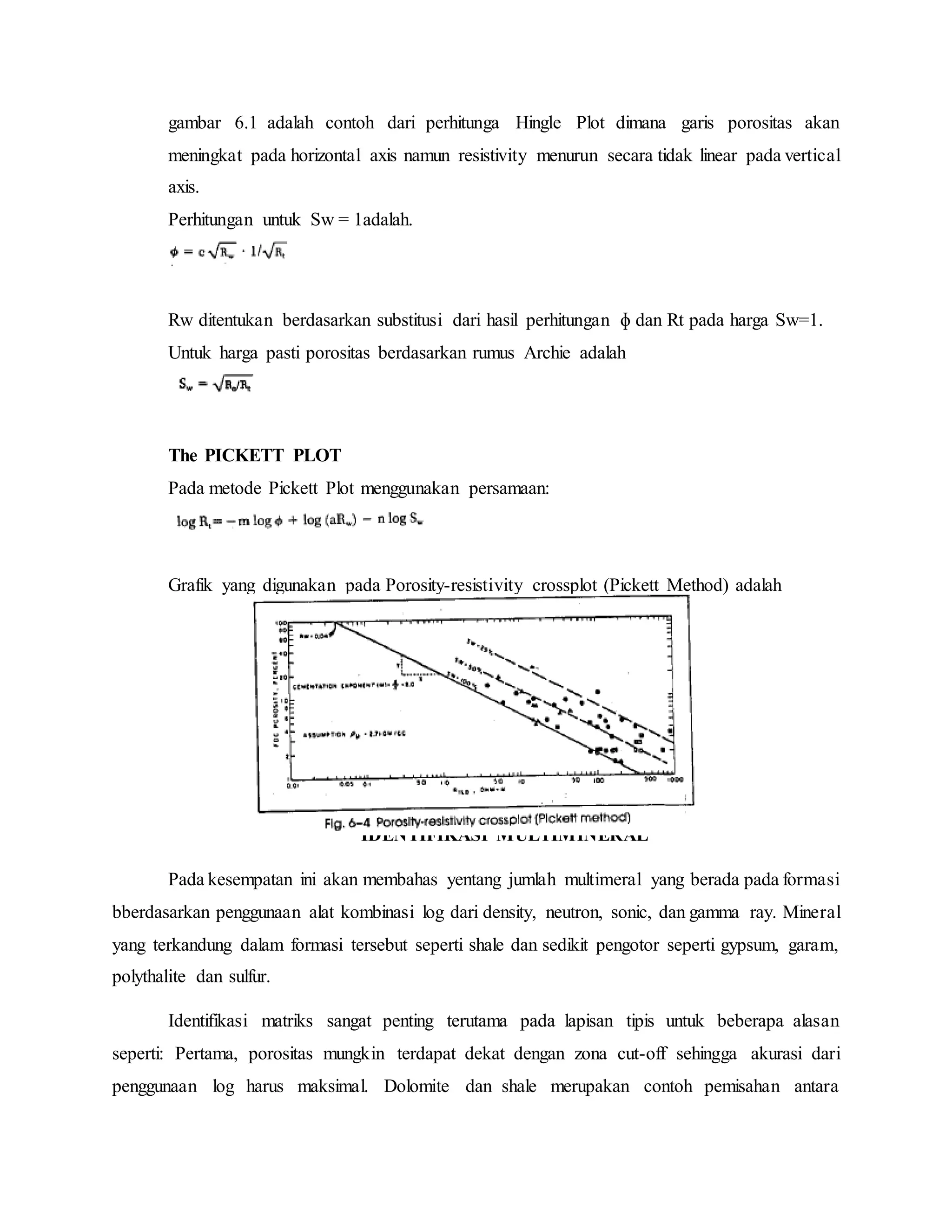 Interpretasi clean formation | DOCX