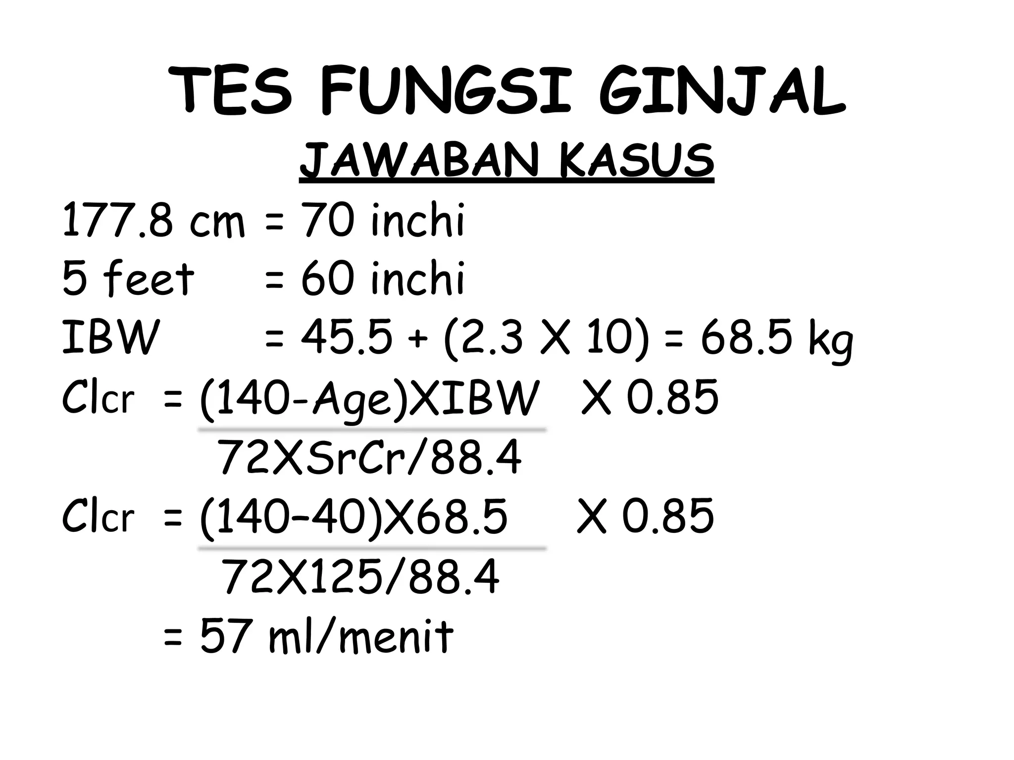 Interpretasi data laboratorium 4 | PPTX