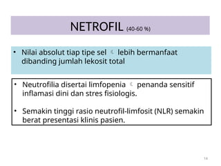 Interpretasi Hasil Pemeriksaan Darah Lengkap | PPTX