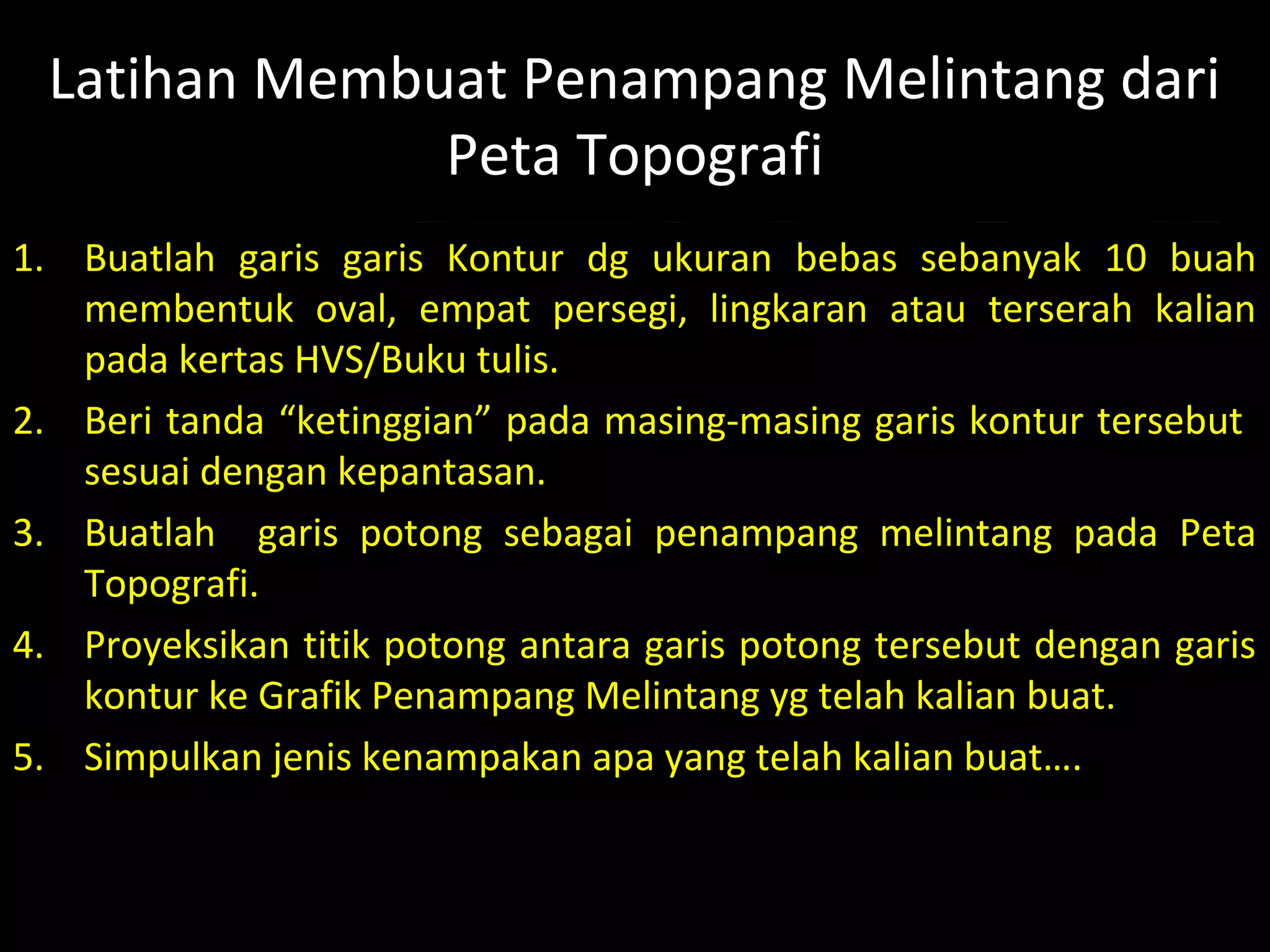 Interpretasi peta ix 1 | PPT