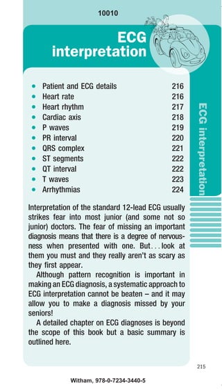 ECG Interpretation | PDF