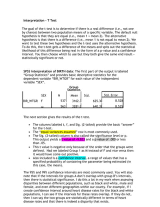 Interpretation | PDF | Standardized Testing | Educational Assessment