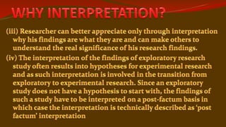 Interpretation - Meaning, Techniques and Precautions | PPTX