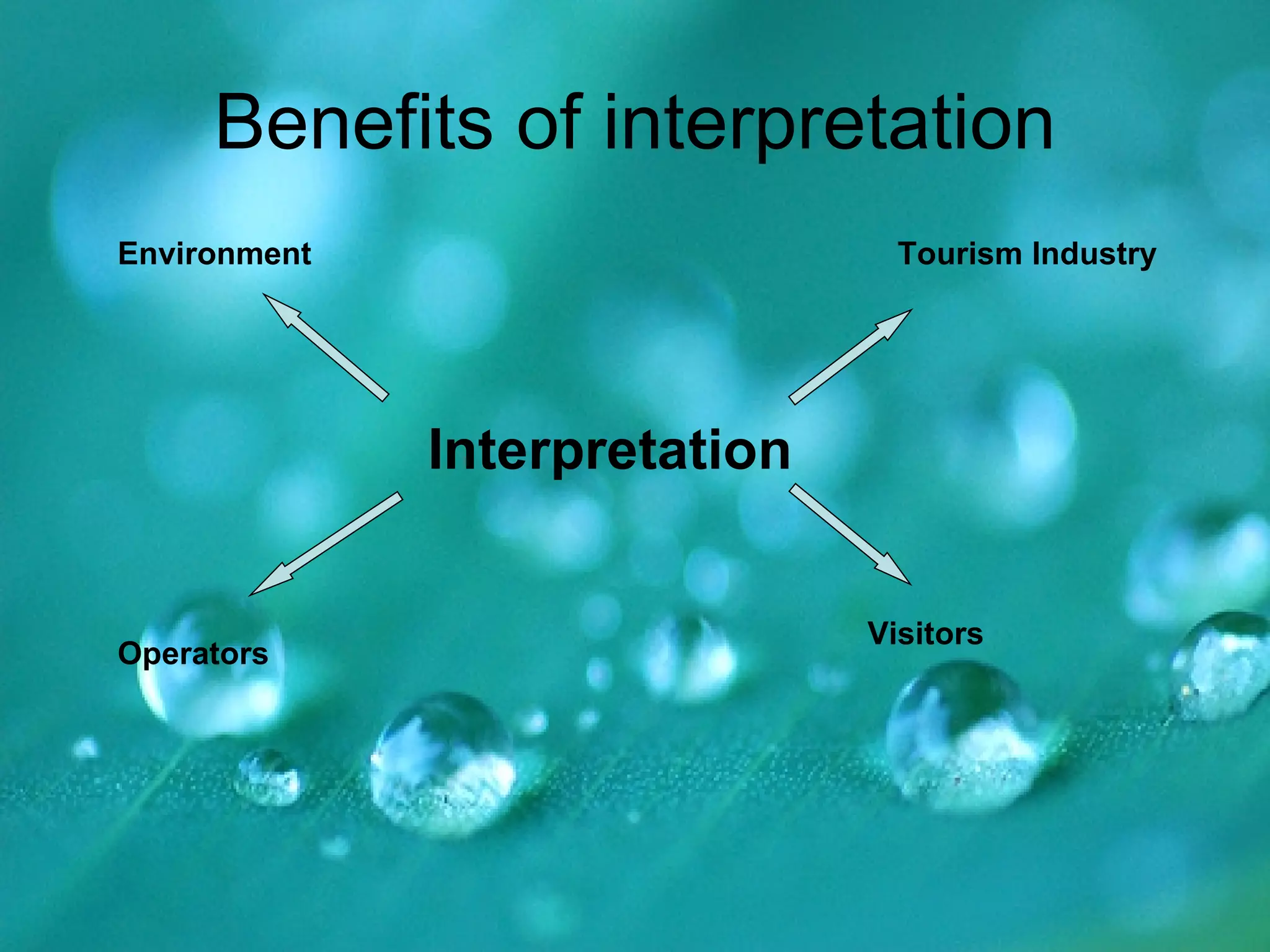 Interpretation in tourism | PPT