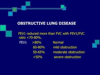 Interpretation OF PFT | PPT