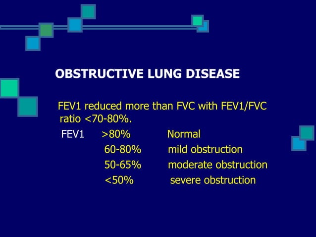 Interpretation OF PFT | PPT