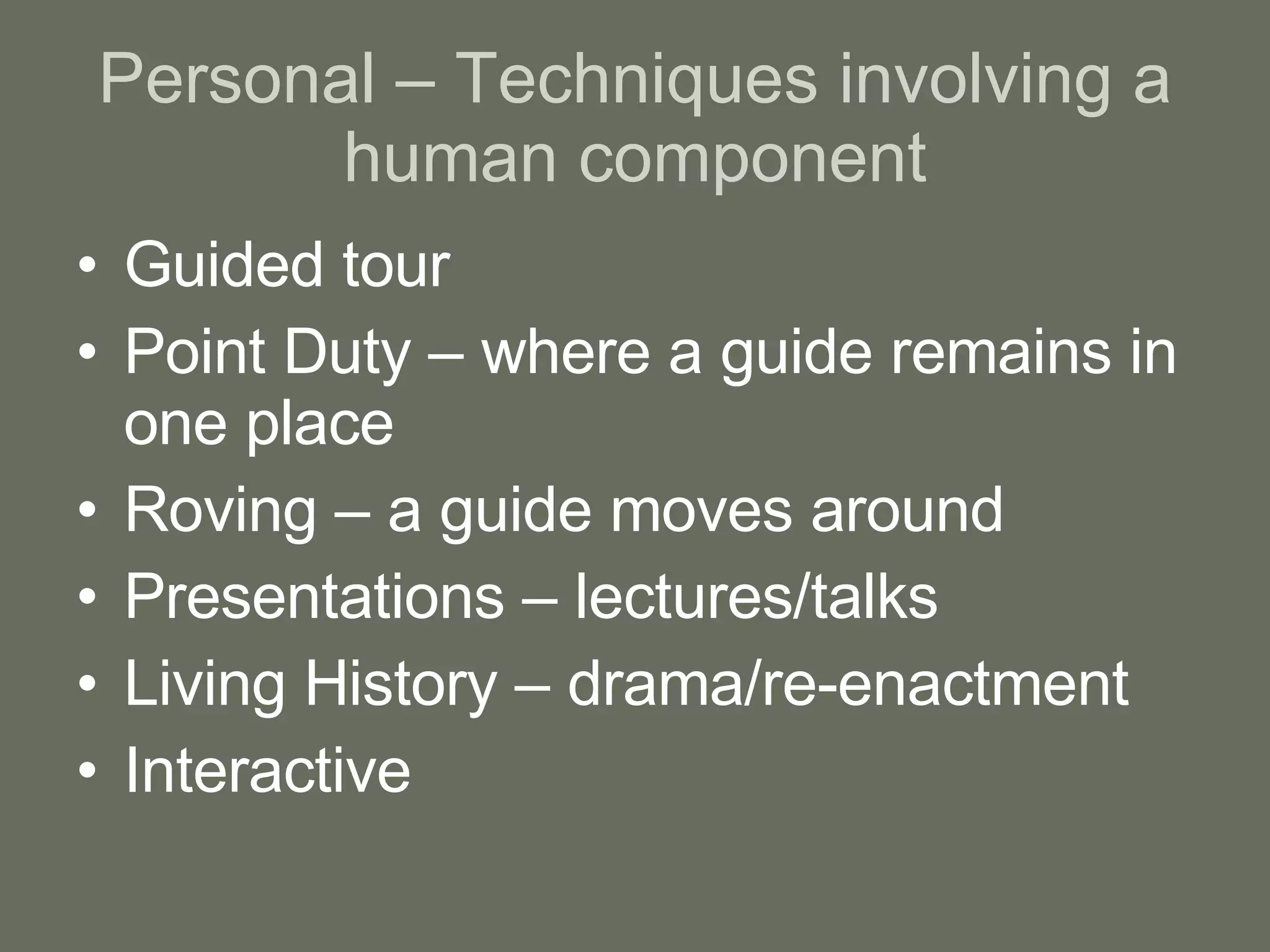 Interpretation Principles And Techniques | PPT