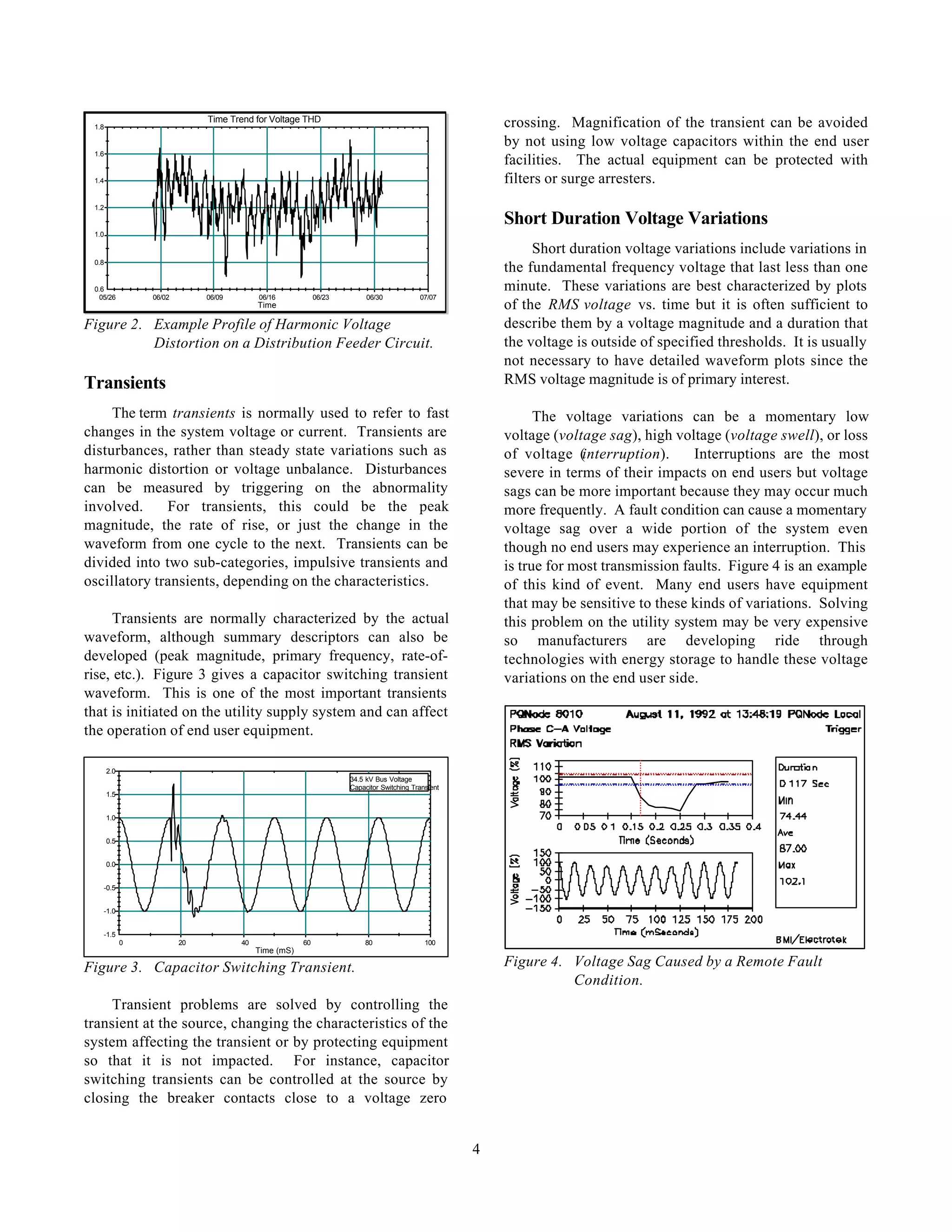 Interpretation and analysis of power quality measurements lo max | PDF