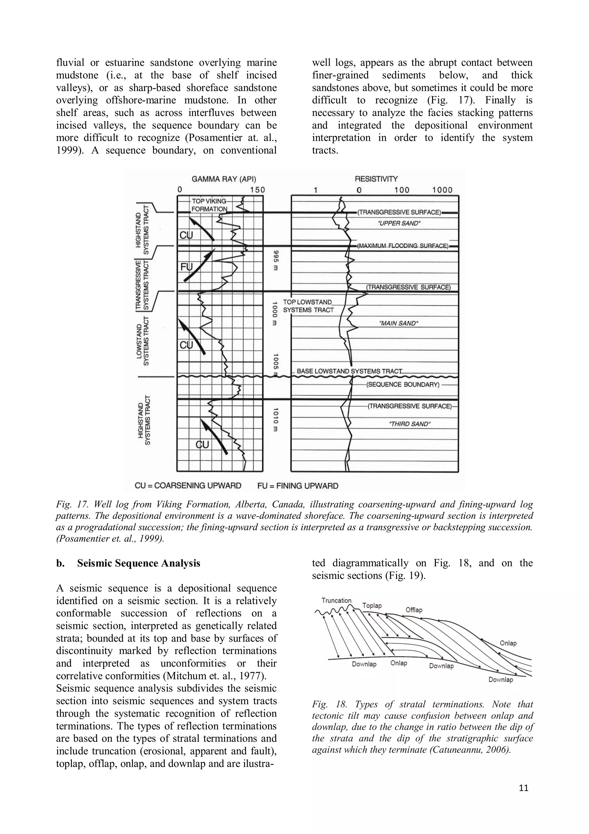 Interpretation and recognition of depositional systems using seismic ...