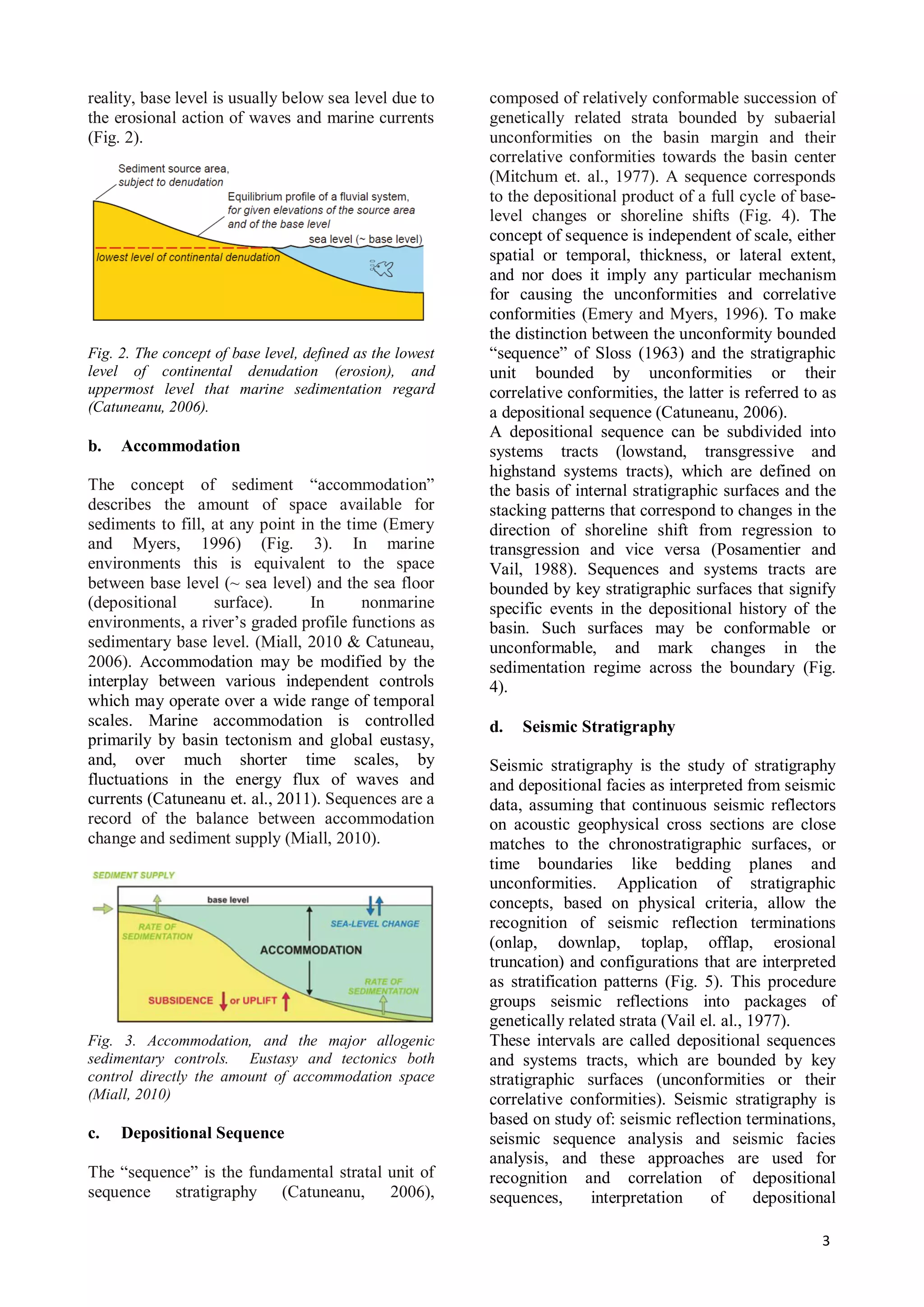 Interpretation and recognition of depositional systems using seismic ...