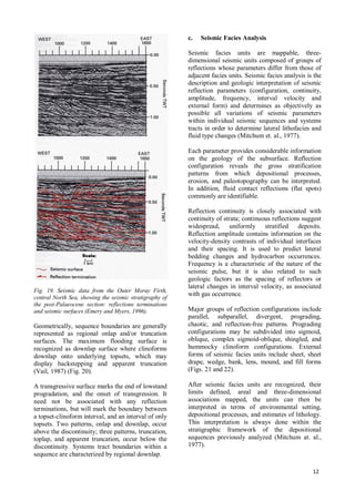 Interpretation and recognition of depositional systems using seismic data | PDF