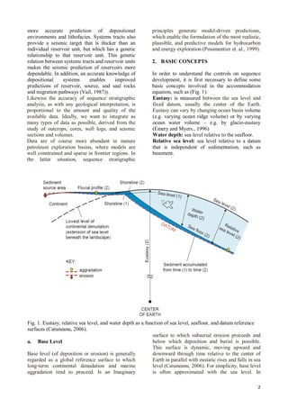 Interpretation and recognition of depositional systems using seismic data | PDF