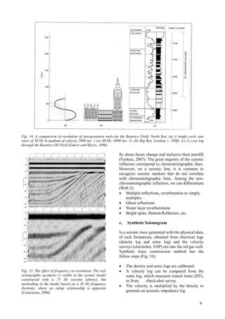 Interpretation and recognition of depositional systems using seismic data | PDF