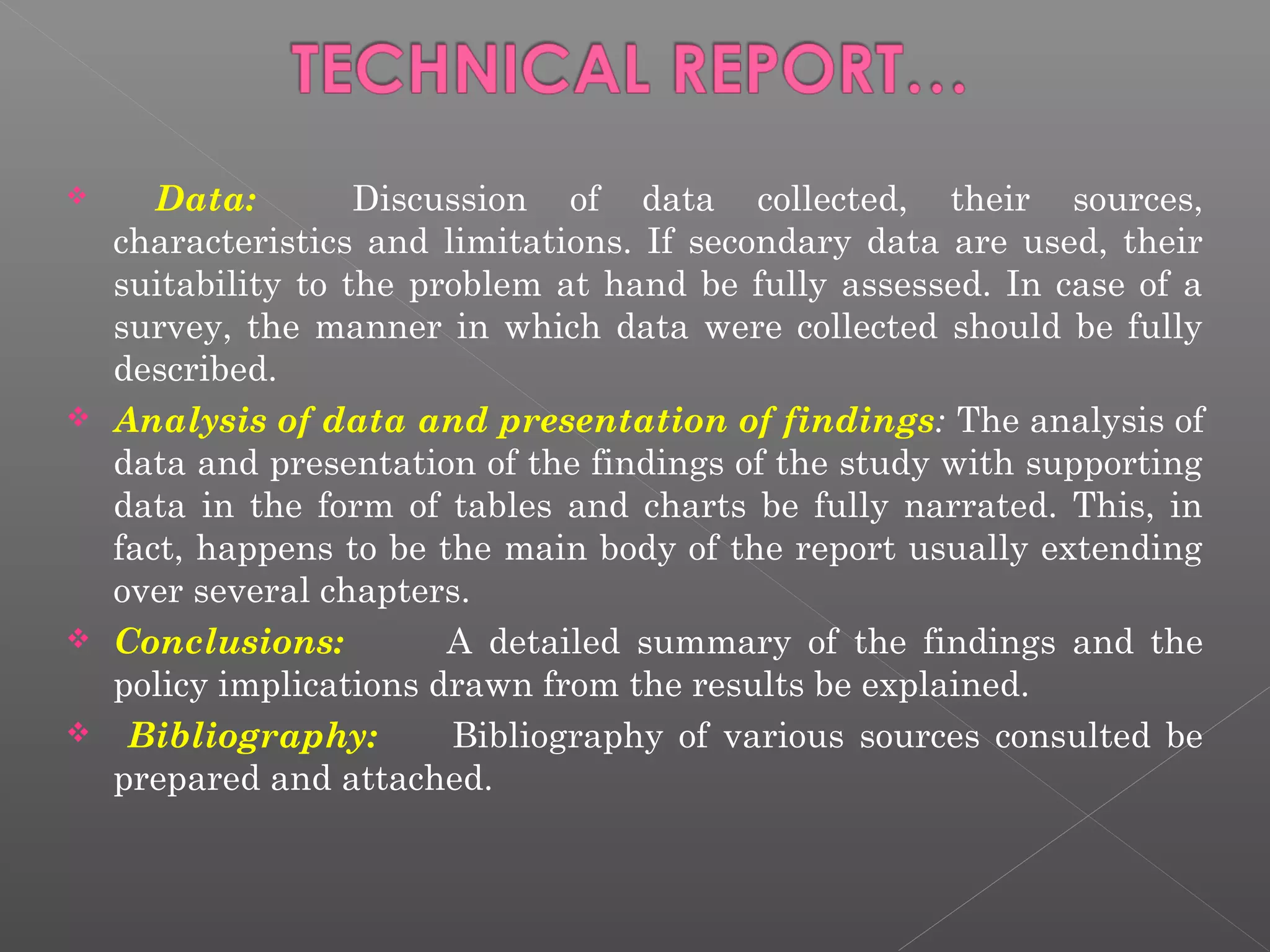 Interpretation and Report writing | PPT