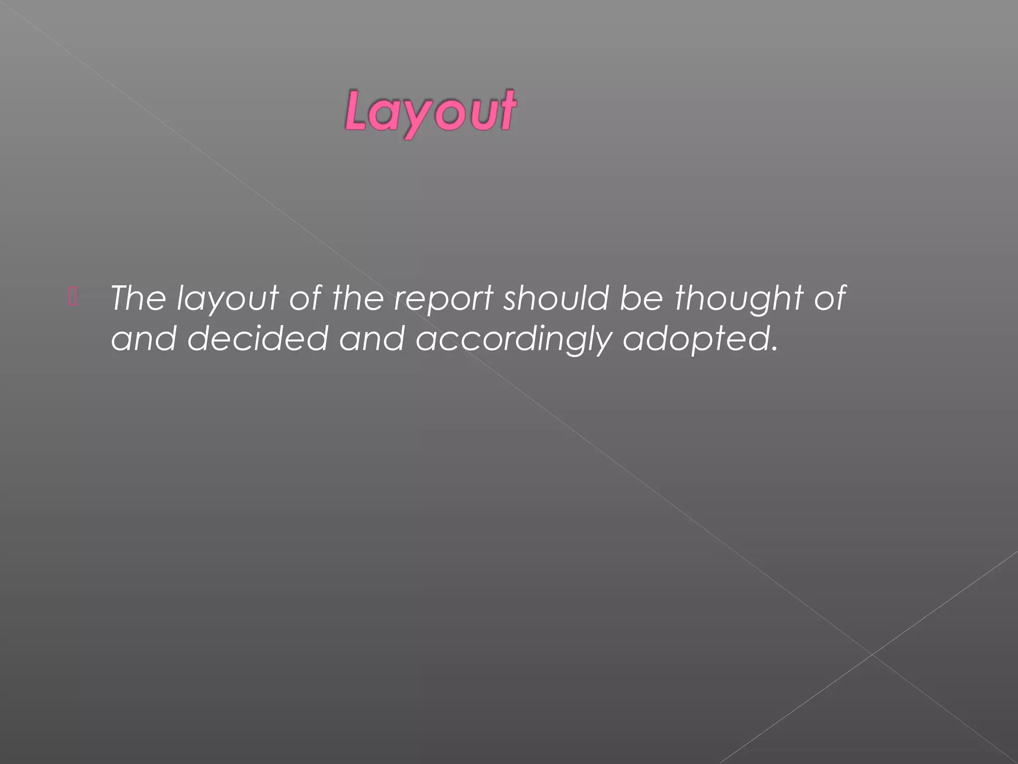 Interpretation and Report writing | PPT | Education