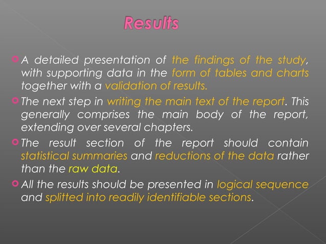 Interpretation and Report writing | PPT | Education