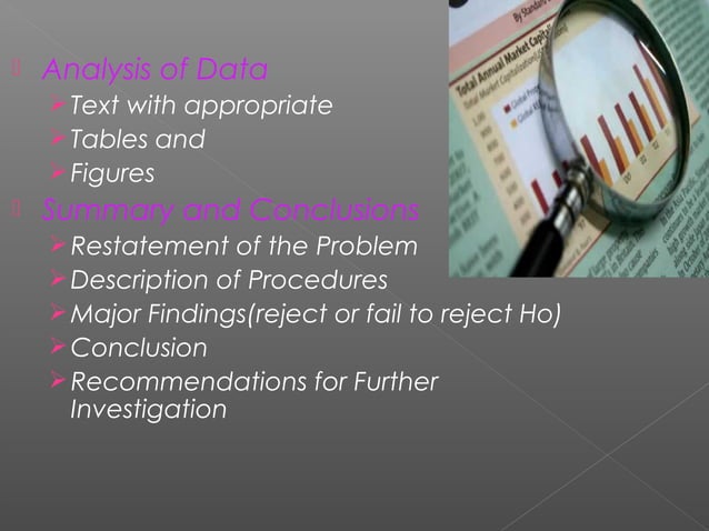 Interpretation and Report writing | PPT | Education