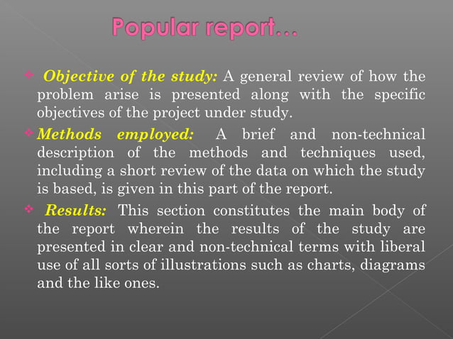 Interpretation and Report writing | PPT | Education