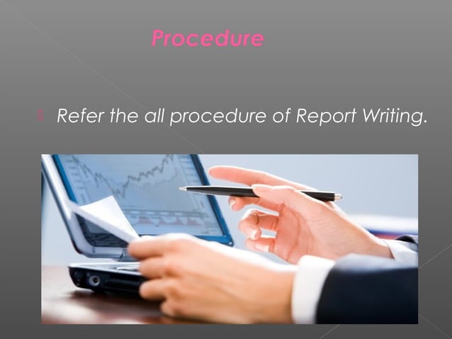 Interpretation and Report writing | PPT | Education