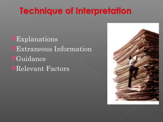 Interpretation and Report writing | PPT | Education