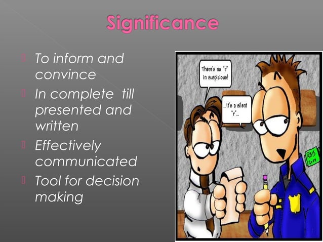 Interpretation and Report writing | PPT | Education