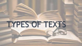 Types of text | PPTX