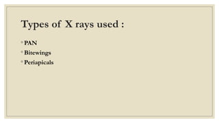 Interpretation in dental radiology (periodontal tissues).pptx