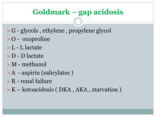 Interpretation Of Acid-Base Balance | PPT