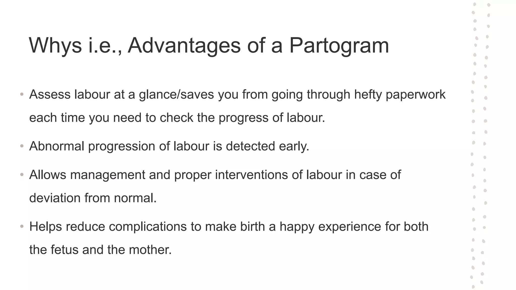 Interpretation of a Partogram.pptx | Pregnancy | Reproductive Health
