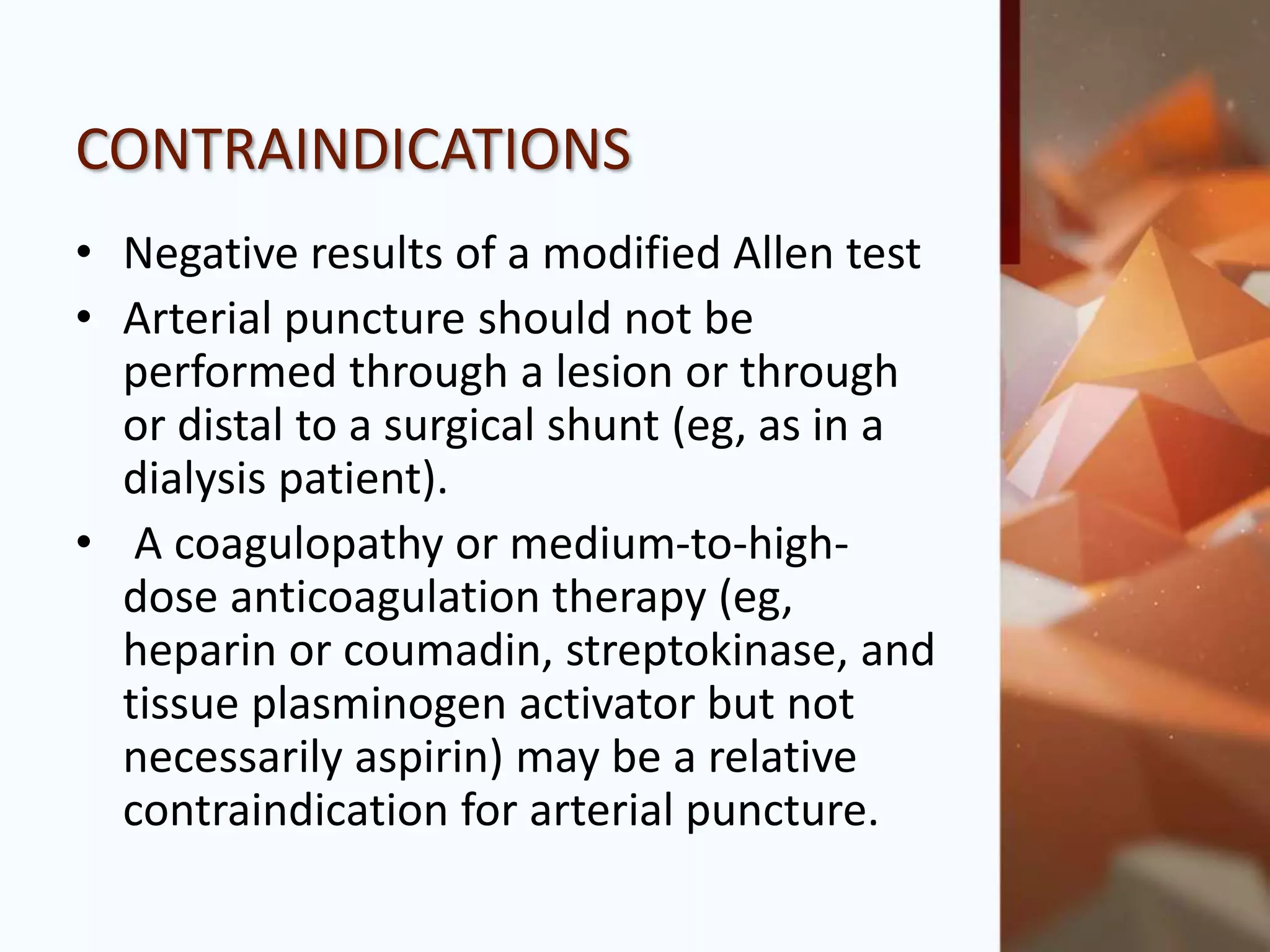 Interpretation of arterial blood gas | PPTX