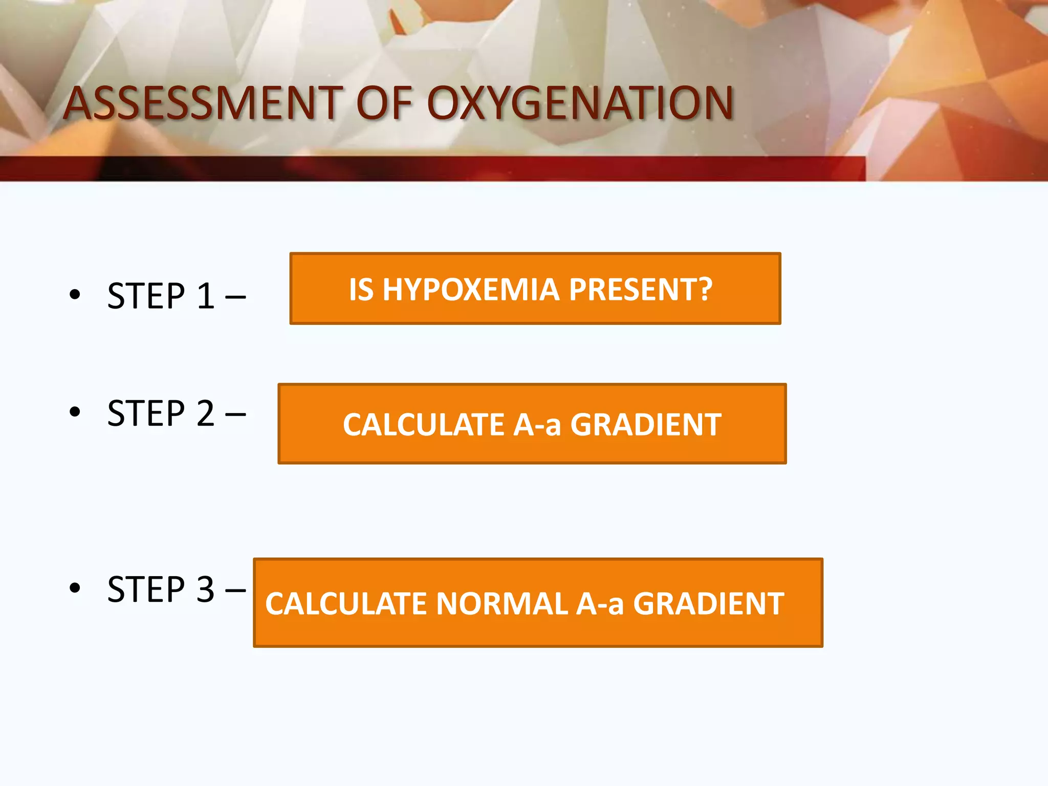 Interpretation of arterial blood gas | PPTX