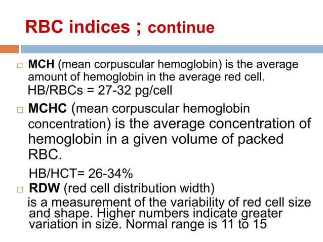 Interpretation of cbc | PPTX