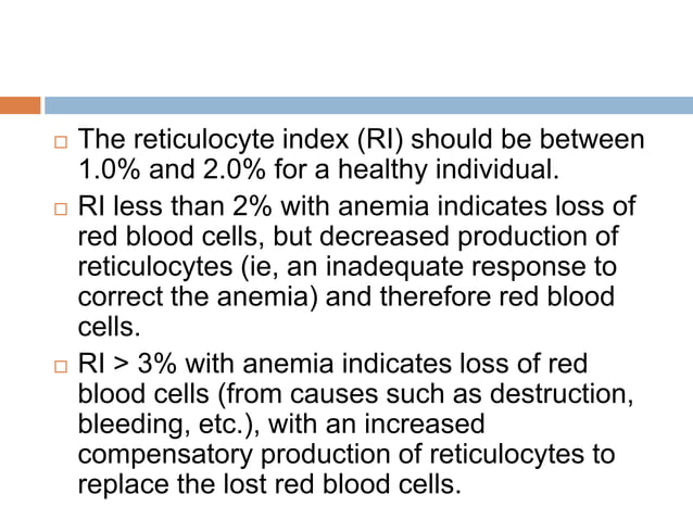 Interpretation of cbc | PPTX