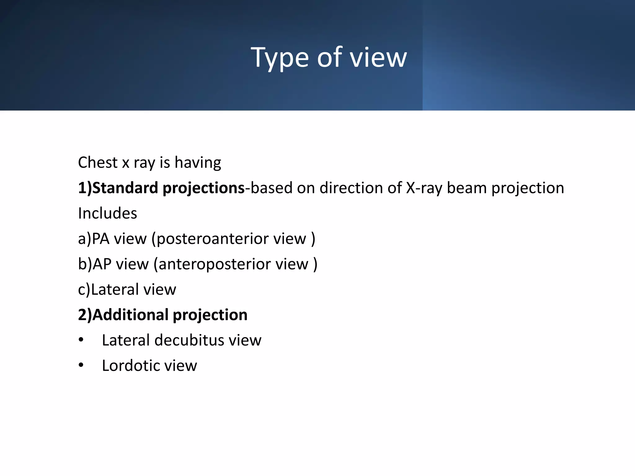 Interpretation of chest xray ppt | PPTX