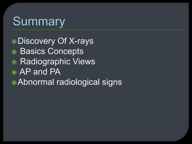 Interpretation of chest x-rays | PPTX