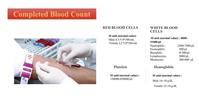 Interpretation of clinical laboratory test | PPTX | Blood Disorders ...