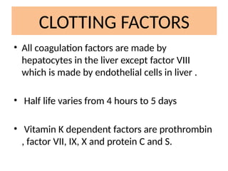 INTERPRETATION OF COAGULATION PROFILE 1.pptx
