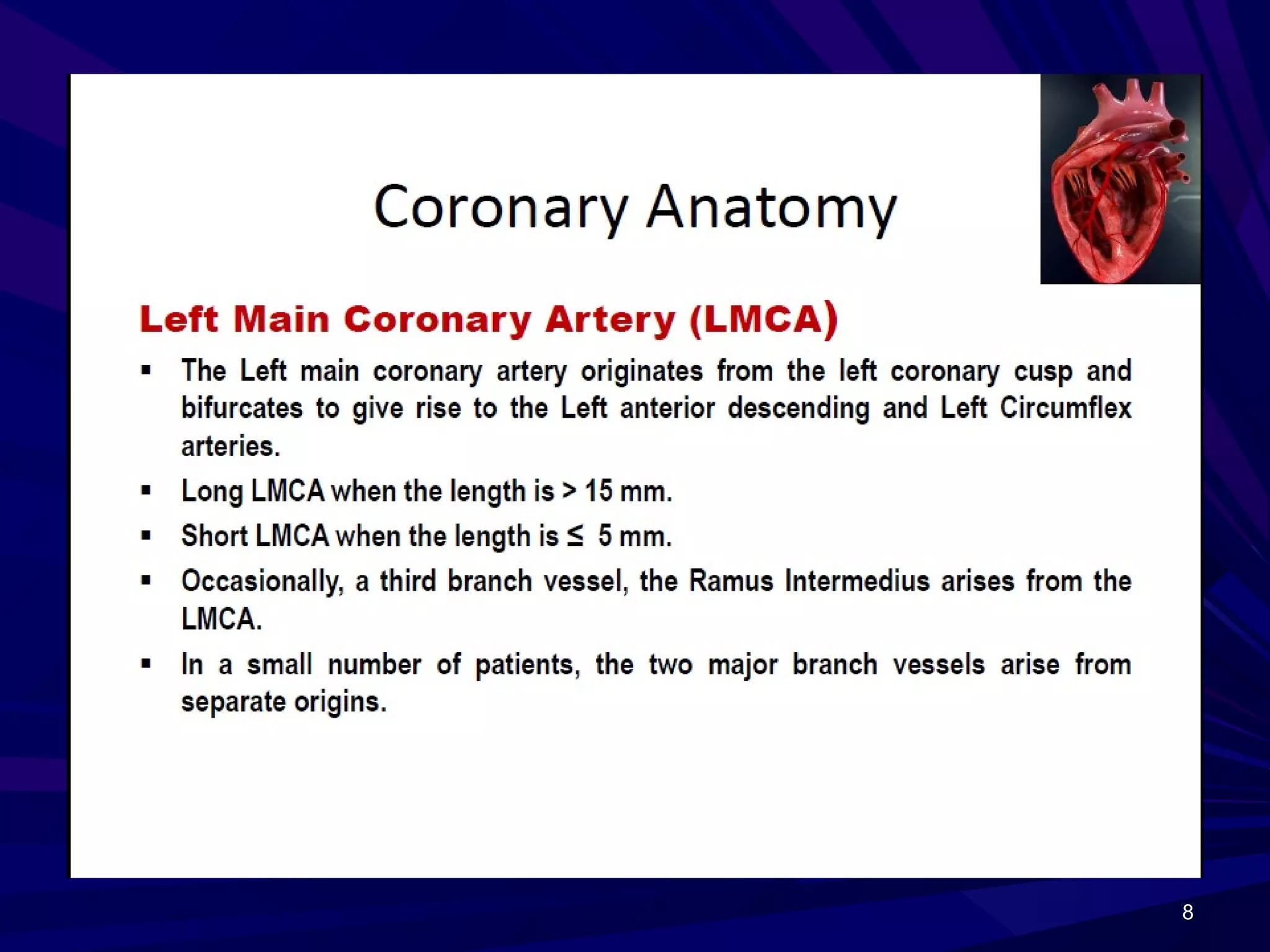 Interpretation of coronary angiogram | PPT