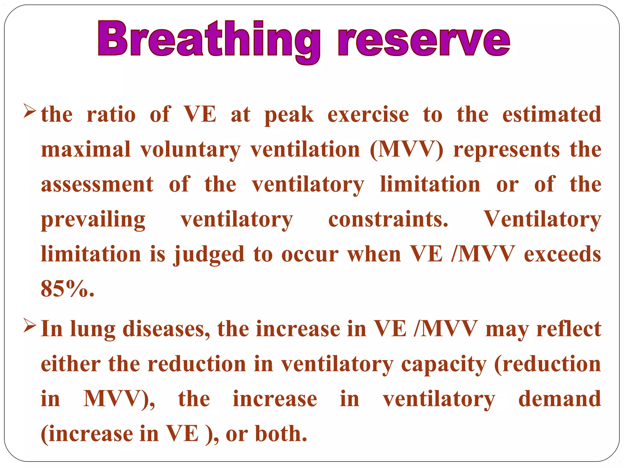 Interpretation of CPET | PPT