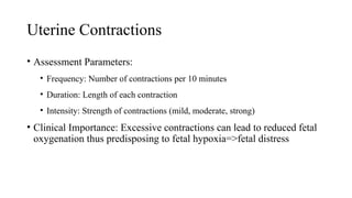 PRINCIPLES OF CARDIOTOCOGRAPHY IN OBSTETRICS AND GYNECOLOGY | PPTX