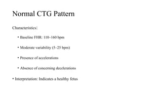 PRINCIPLES OF CARDIOTOCOGRAPHY IN OBSTETRICS AND GYNECOLOGY | PPTX