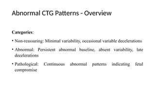 PRINCIPLES OF CARDIOTOCOGRAPHY IN OBSTETRICS AND GYNECOLOGY | PPTX
