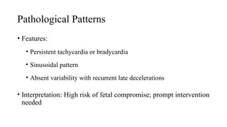 PRINCIPLES OF CARDIOTOCOGRAPHY IN OBSTETRICS AND GYNECOLOGY | PPTX