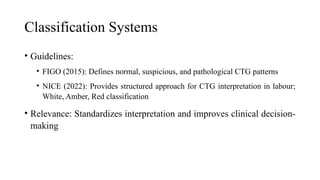 PRINCIPLES OF CARDIOTOCOGRAPHY IN OBSTETRICS AND GYNECOLOGY | PPTX