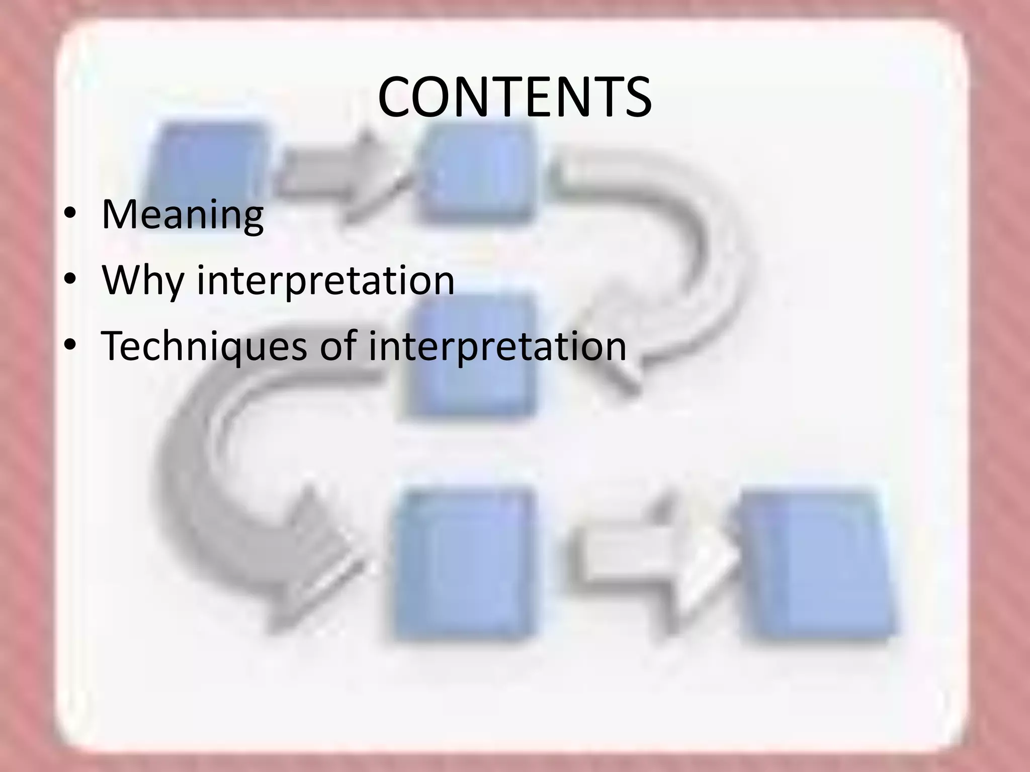 Interpretation of data Research Methodolgy | PPTX