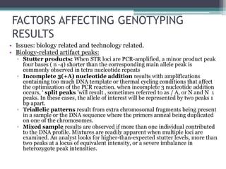Interpretation of dna typing results and codis | PPTX